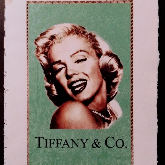 Fairchild Paris | Wall Decor | Marilyn Monroe Tiffany Co Print By ...